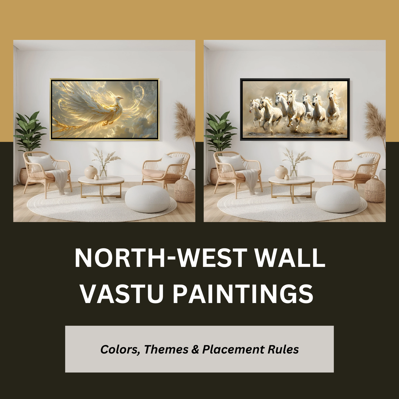 North-West Wall Vastu Paintings: Colors, Themes and Placement Rules Ex ...