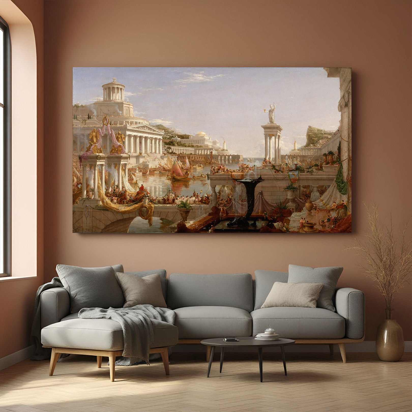 The Consummation of Empire – Classical Vintage Canvas Art – CIPHER SPACES